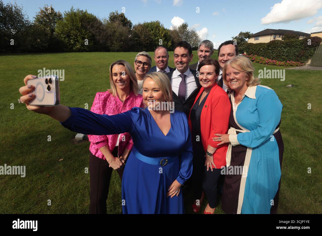 Senator Linda Nelson Murray with members of the Fine Gael Parliamentary ...