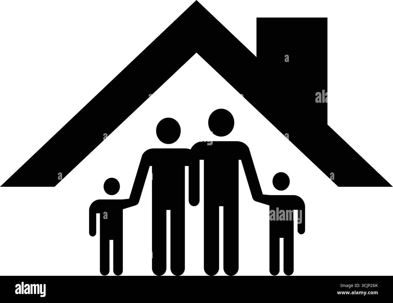 Child shelter Stock Vector Images - Alamy