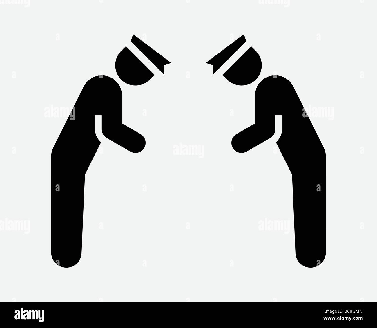 Security stick figure pictogram icon hi-res stock photography and ...