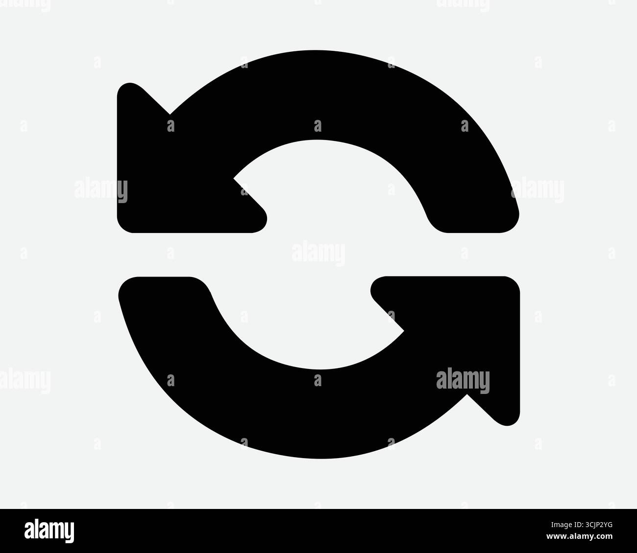 Cycle update icon outline Stock Vector Images - Alamy