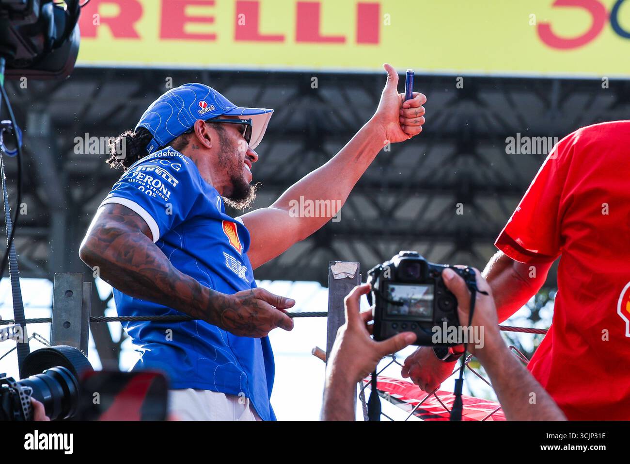 Lewis Hamilton of United Kingdom and Scuderia Ferrari HP SF-25 (44 ...