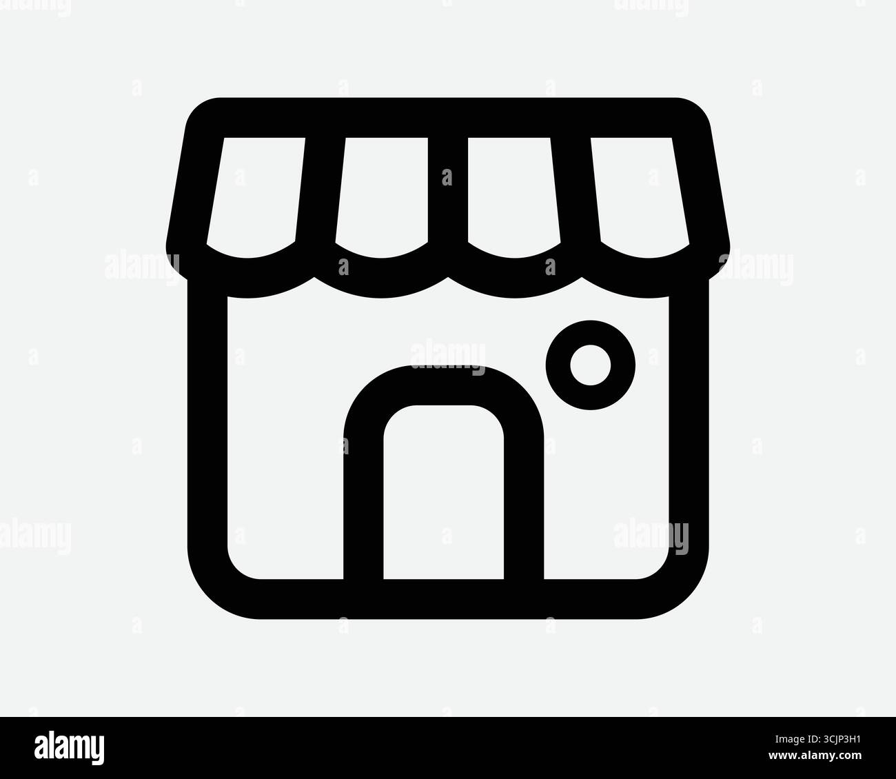 Business facade icon Stock Vector Images - Alamy