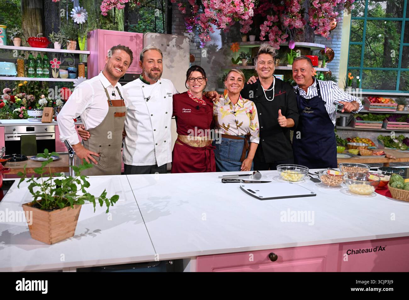 Milan, TV show "It's Always Midday," Rai1. Pictured: Fulvio Marino ...