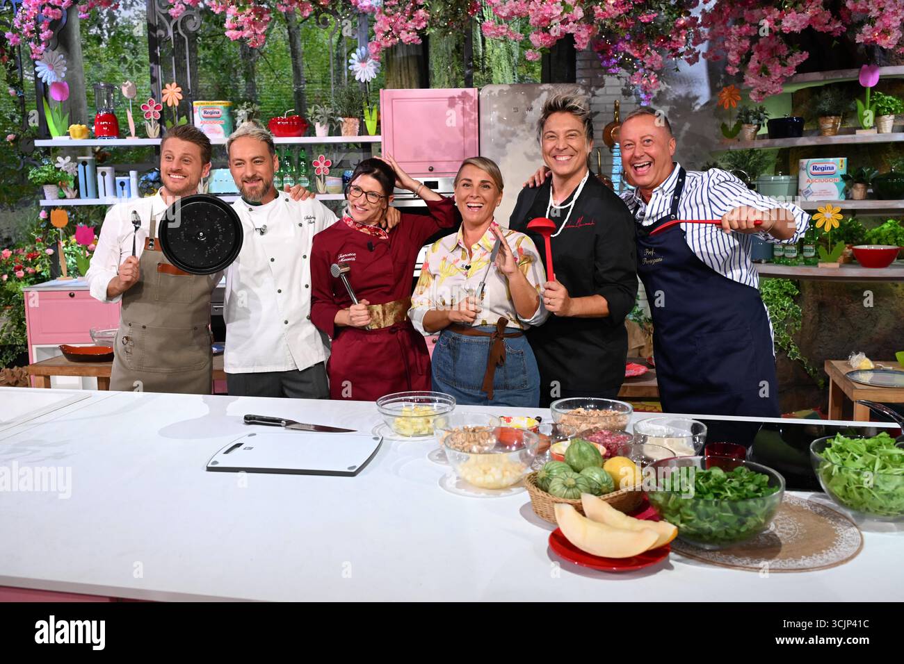 Milan, TV show "It's Always Midday," Rai 1. Pictured: Fulvio Marino ...