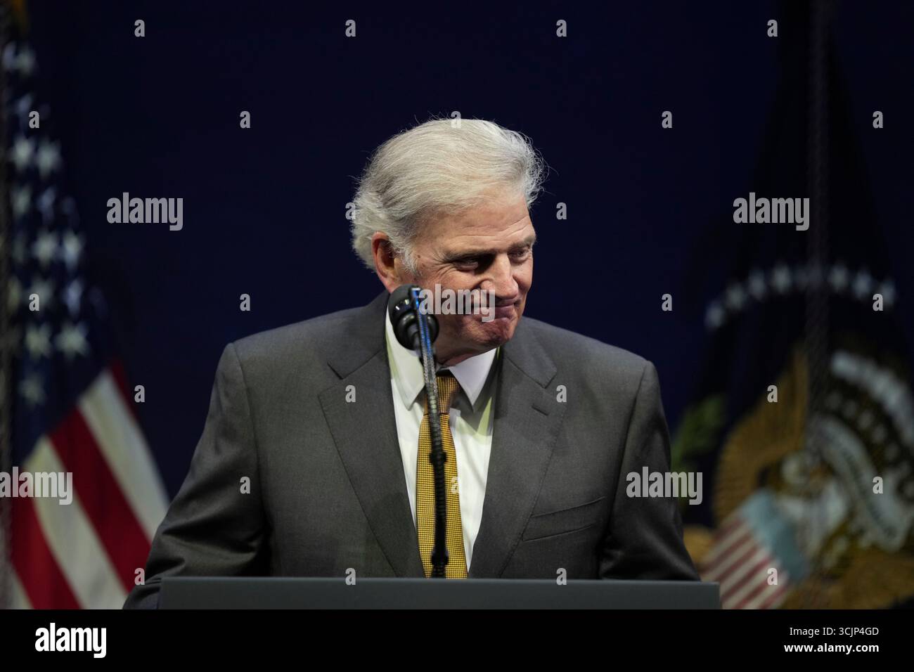 Pastor Franklin Graham speaks at a hearing of the Religious Liberty ...