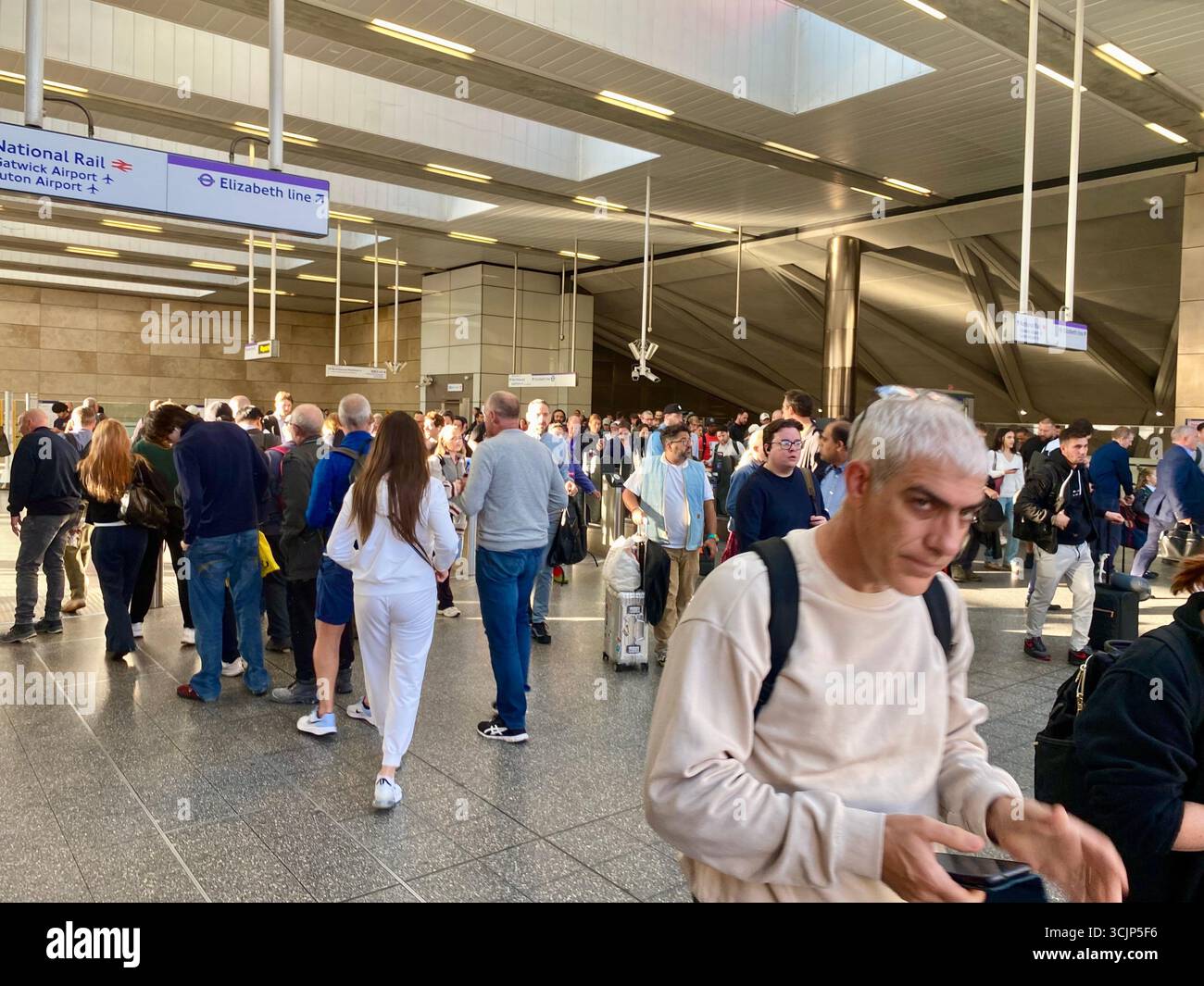 London Tube strike caused chaos in London today as commuters struggled ...