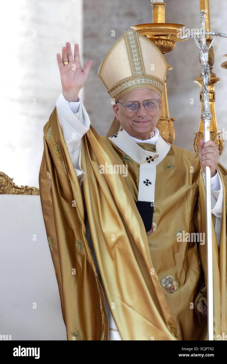 Pope Leo XIV presides over the Eucharistic Celebration with the ...