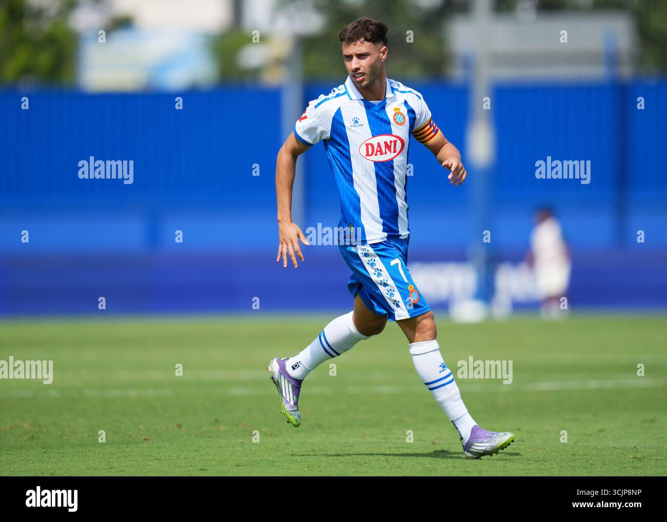 Javi Puado of RCD Espanyol during the friendly match between RCD ...