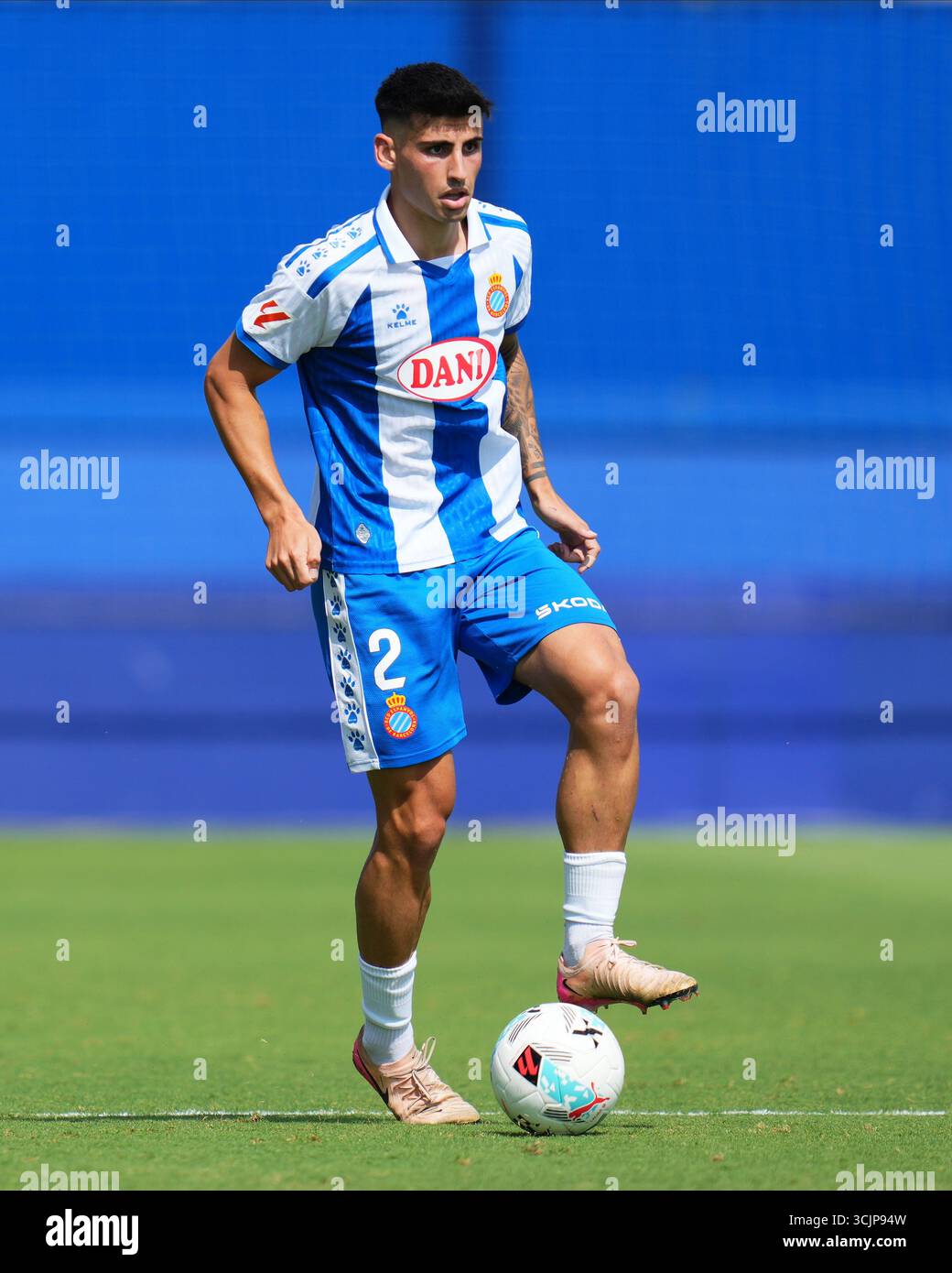 Ruben Sanchez of RCD Espanyol during the friendly match between RCD ...