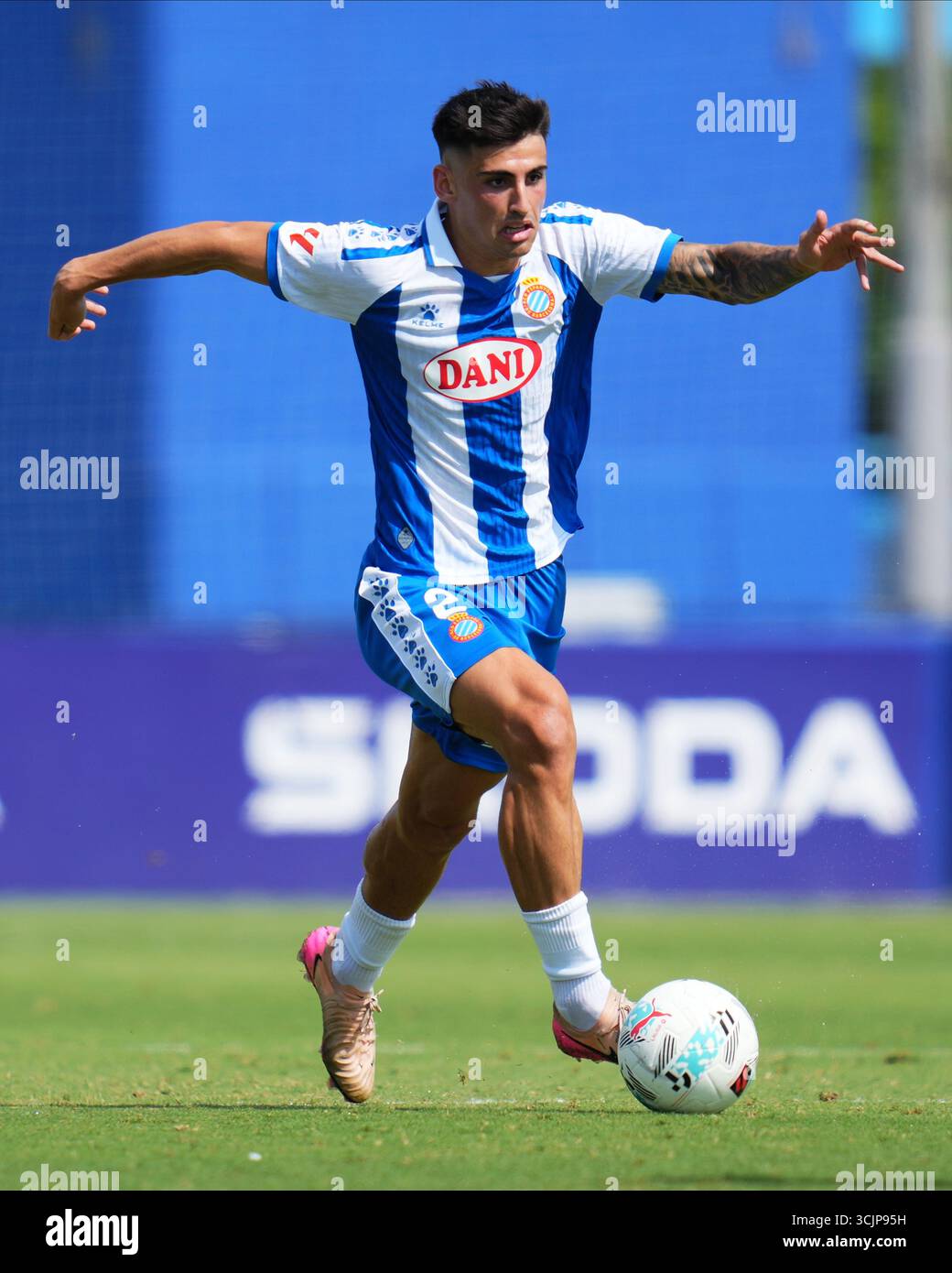 Ruben Sanchez of RCD Espanyol during the friendly match between RCD ...