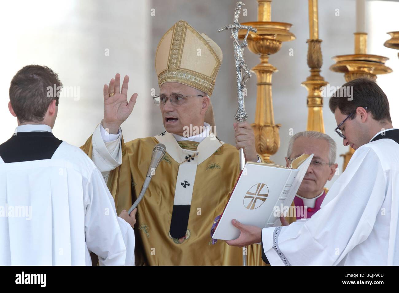 Pope Leo XIV presides over the Eucharistic Celebration with the ...