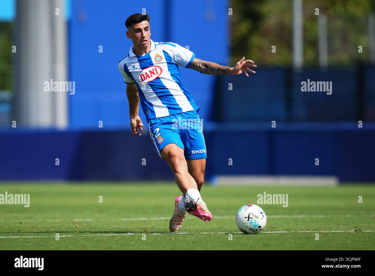 Ruben Sanchez of RCD Espanyol during the friendly match between RCD ...