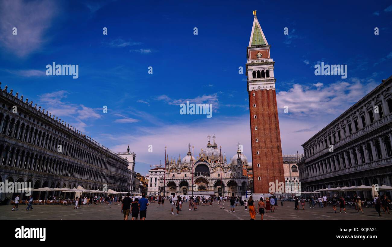 Venice Place Saint Marco Stock Photo - Alamy