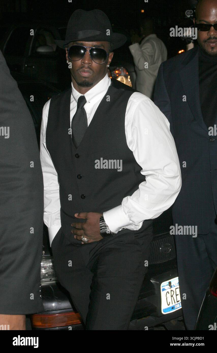 Sean Combs (aka P Diddy) at the post-VMA party at Door nightclub, New ...