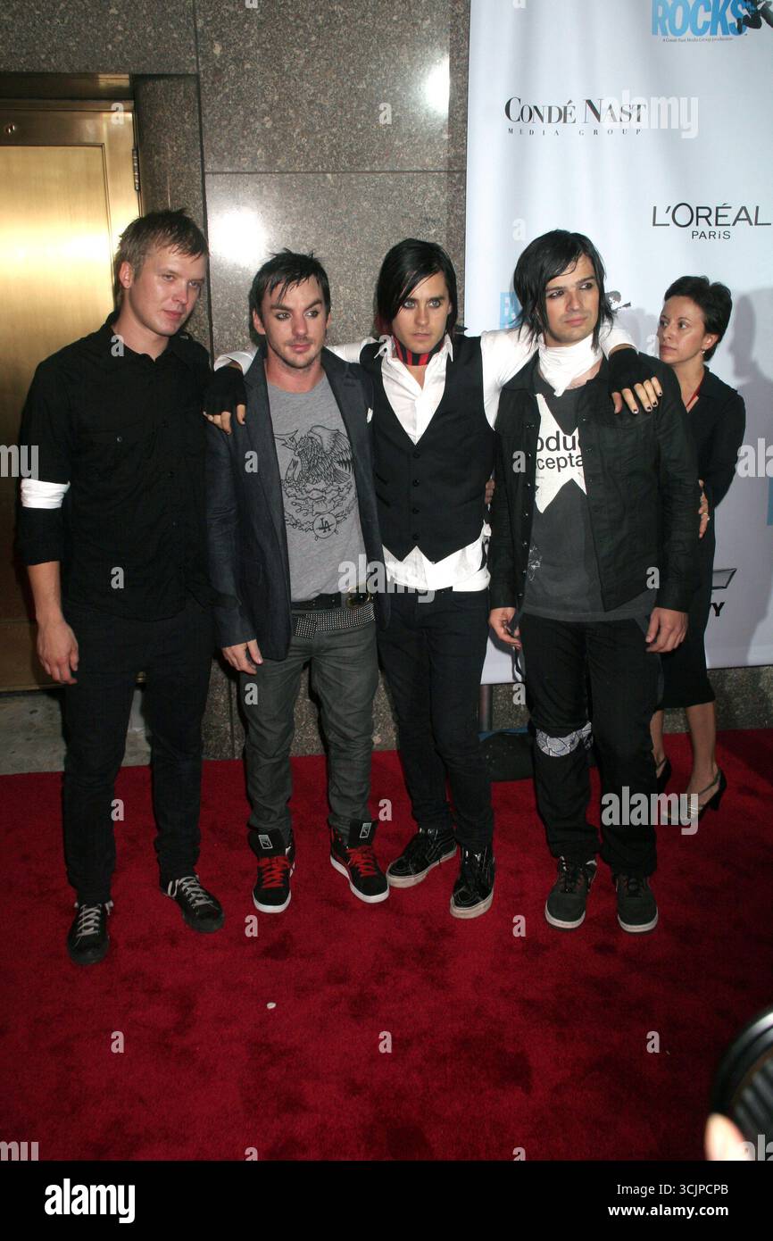 Jared Leto and 30 Seconds To Mars at the 3rd Annual Fashion Rocks ...