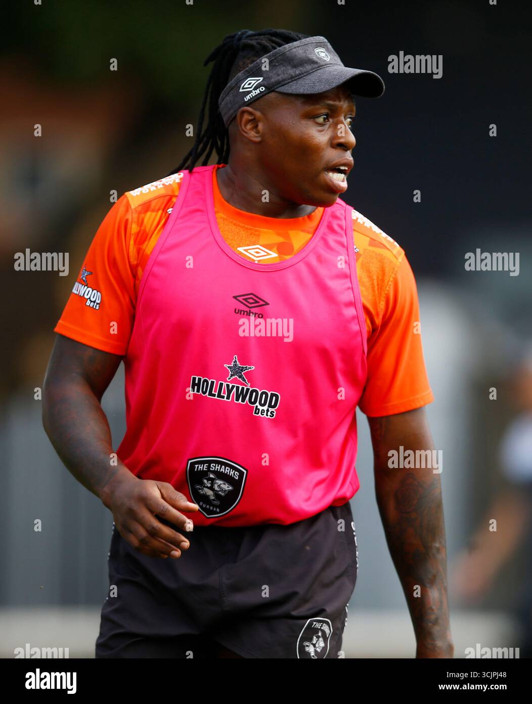 Phiko Sobahle of the Hollywoodbets Sharks during Hollywoodbets Sharks ...