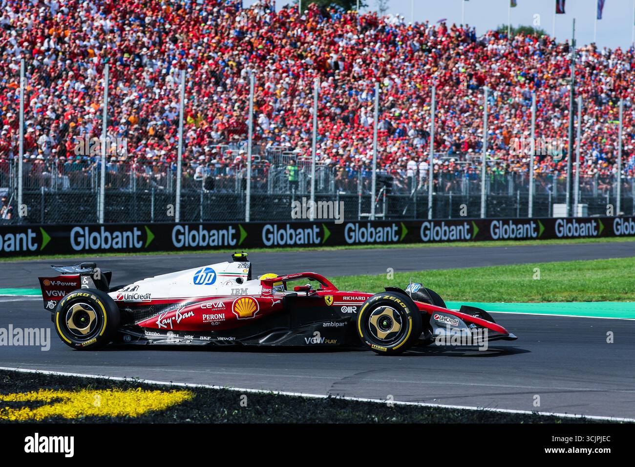 Lewis Hamilton of United Kingdom and Scuderia Ferrari HP SF-25 (44 ...