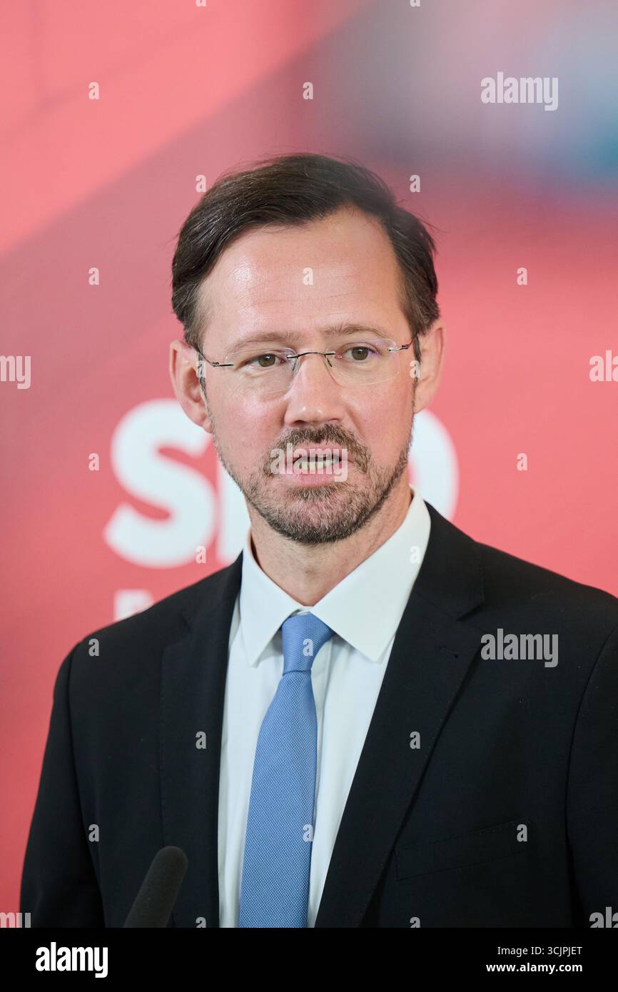 08 September 2025, Berlin: Dirk Wiese, First Parliamentary Secretary of ...