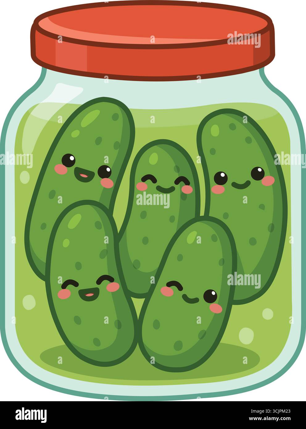 Cute kawaii faces expression Stock Vector Images - Alamy