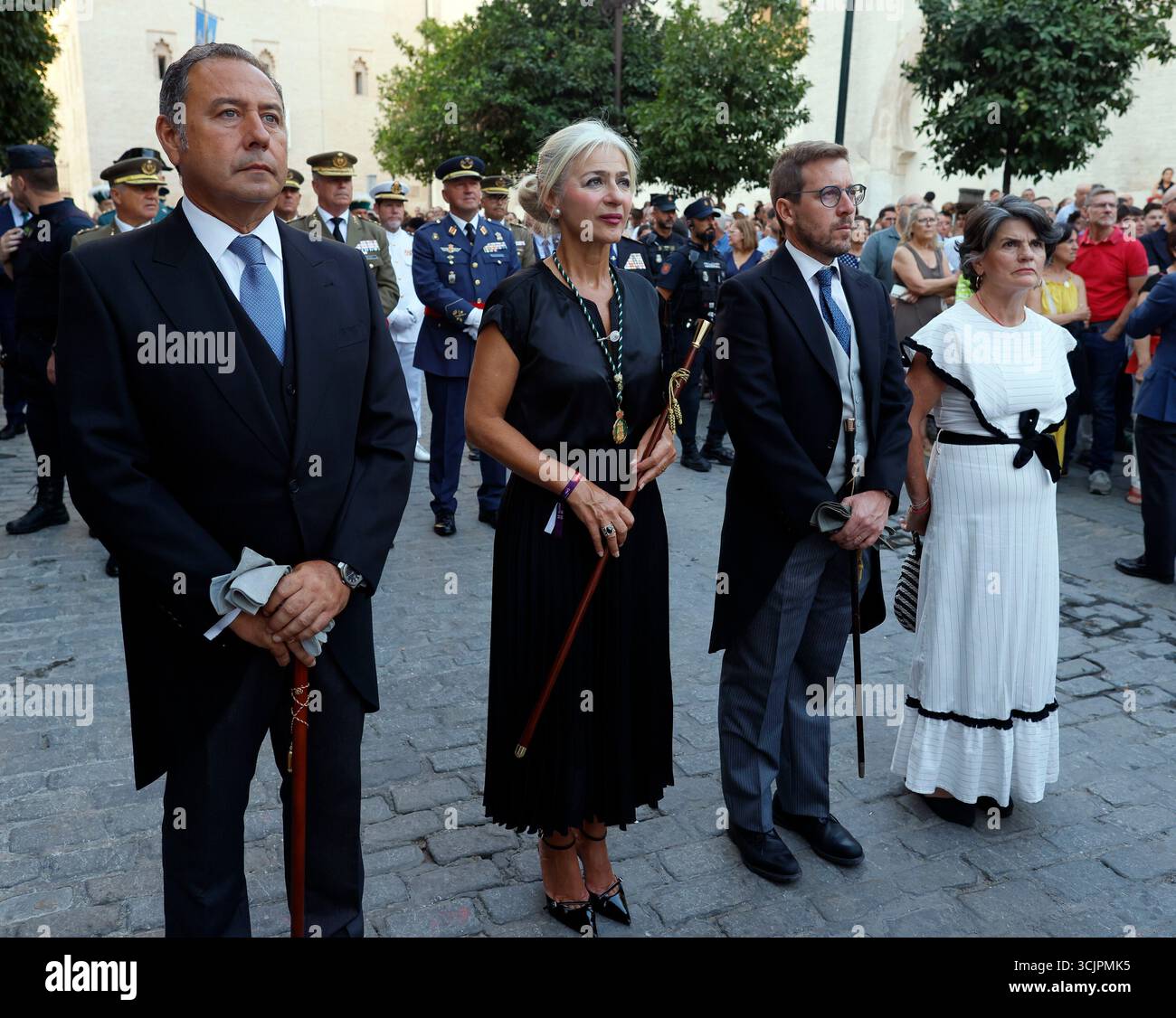 Seville, August 15, 2025. Procession of the Virgin of the Kings. Photo ...