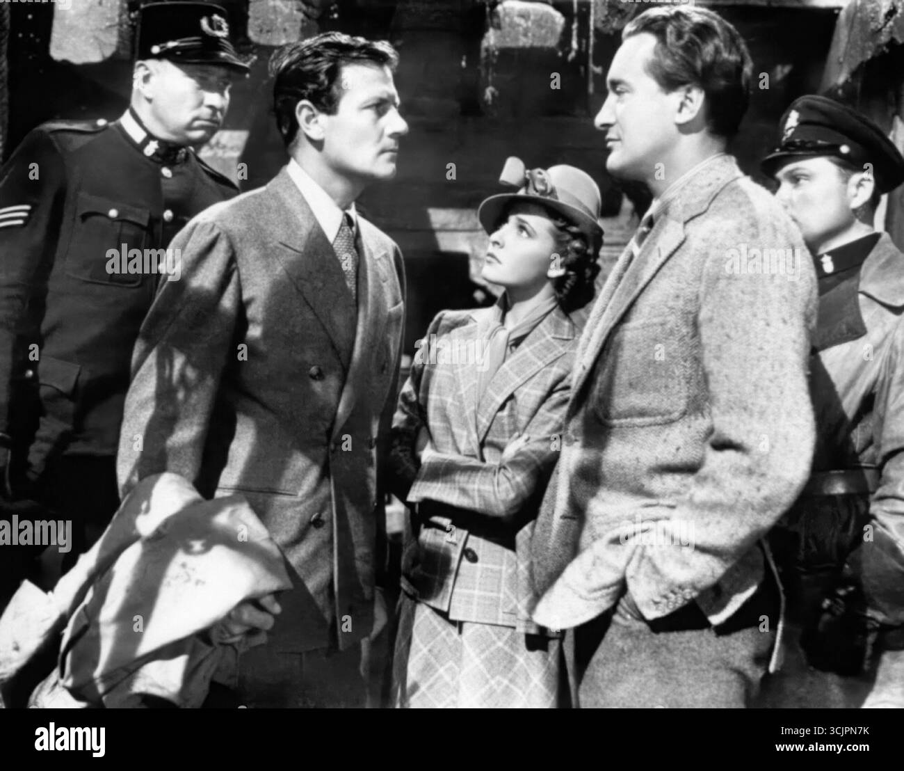 GEORGE SANDERS, JOEL MCCREA and LARAINE DAY in PERSONAL HISTORY (1940 ...