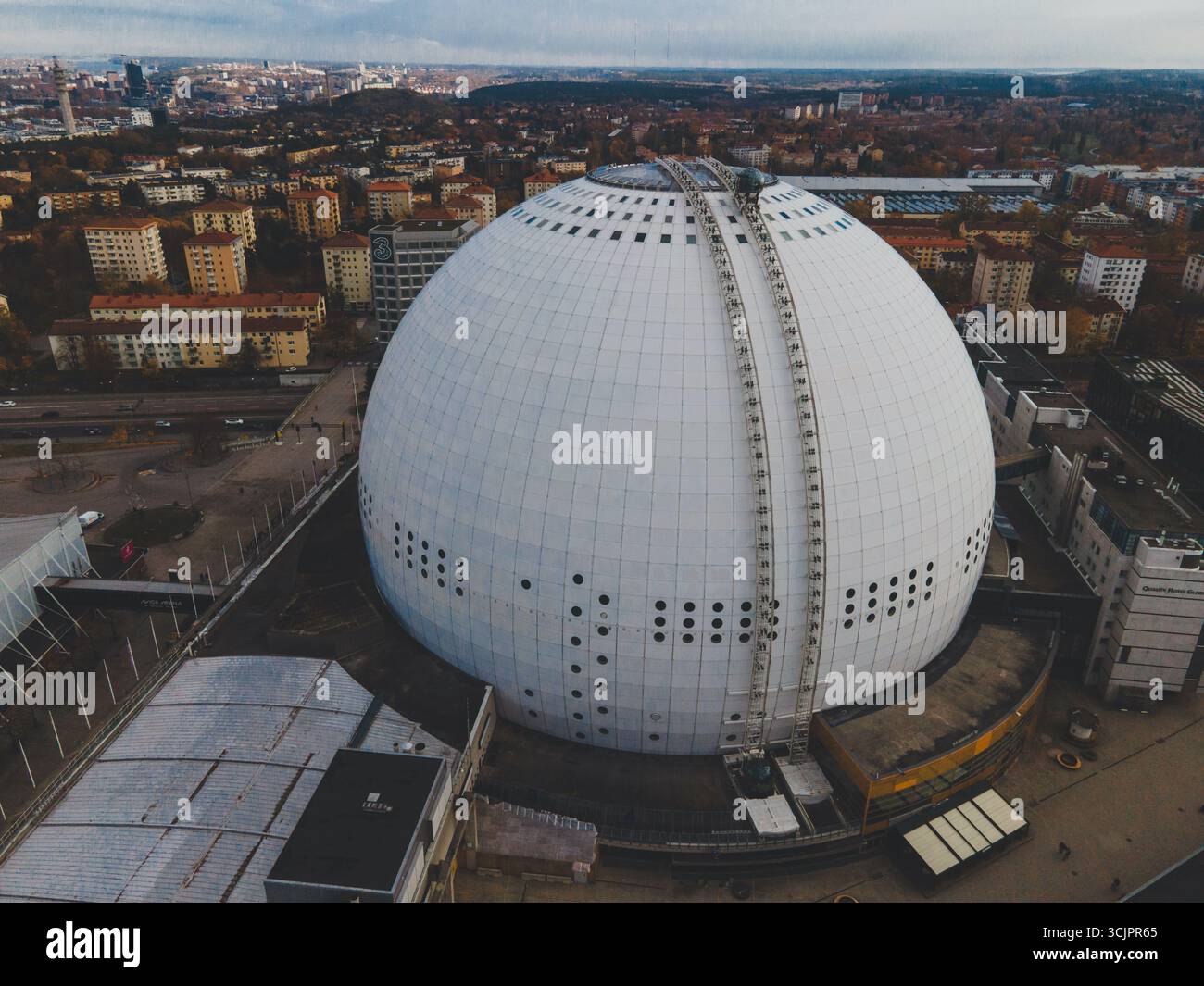 Aerial views of Avicii Arena in Stockholm, Sweden Stock Photo - Alamy