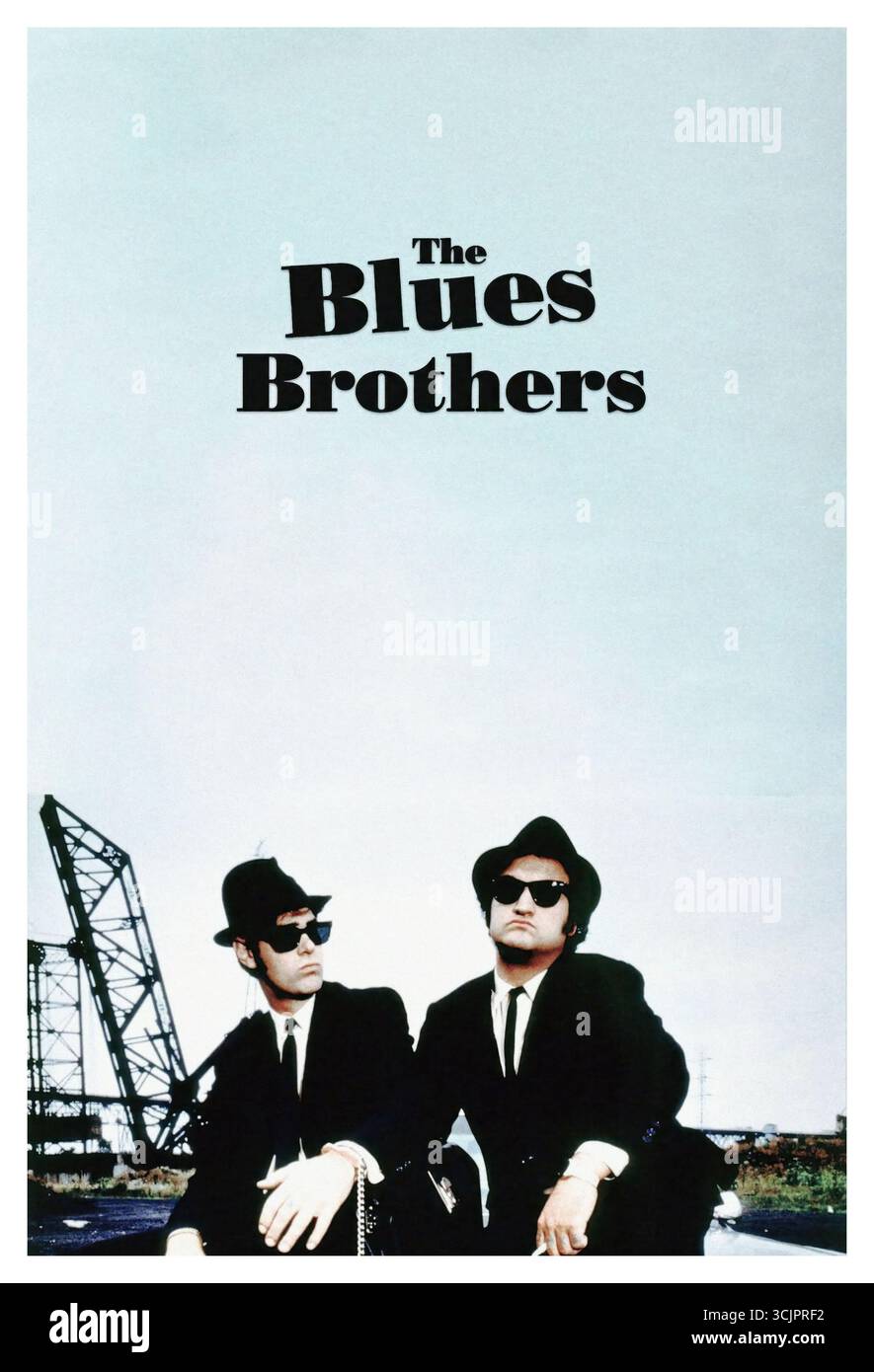 DAN AYKROYD and JOHN BELUSHI in THE BLUES BROTHERS (1980), directed by ...