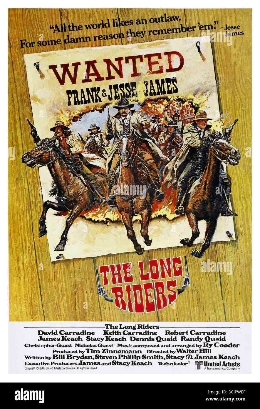 THE LONG RIDERS (1980), directed by WALTER HILL. Credit: UNITED ARTISTS ...