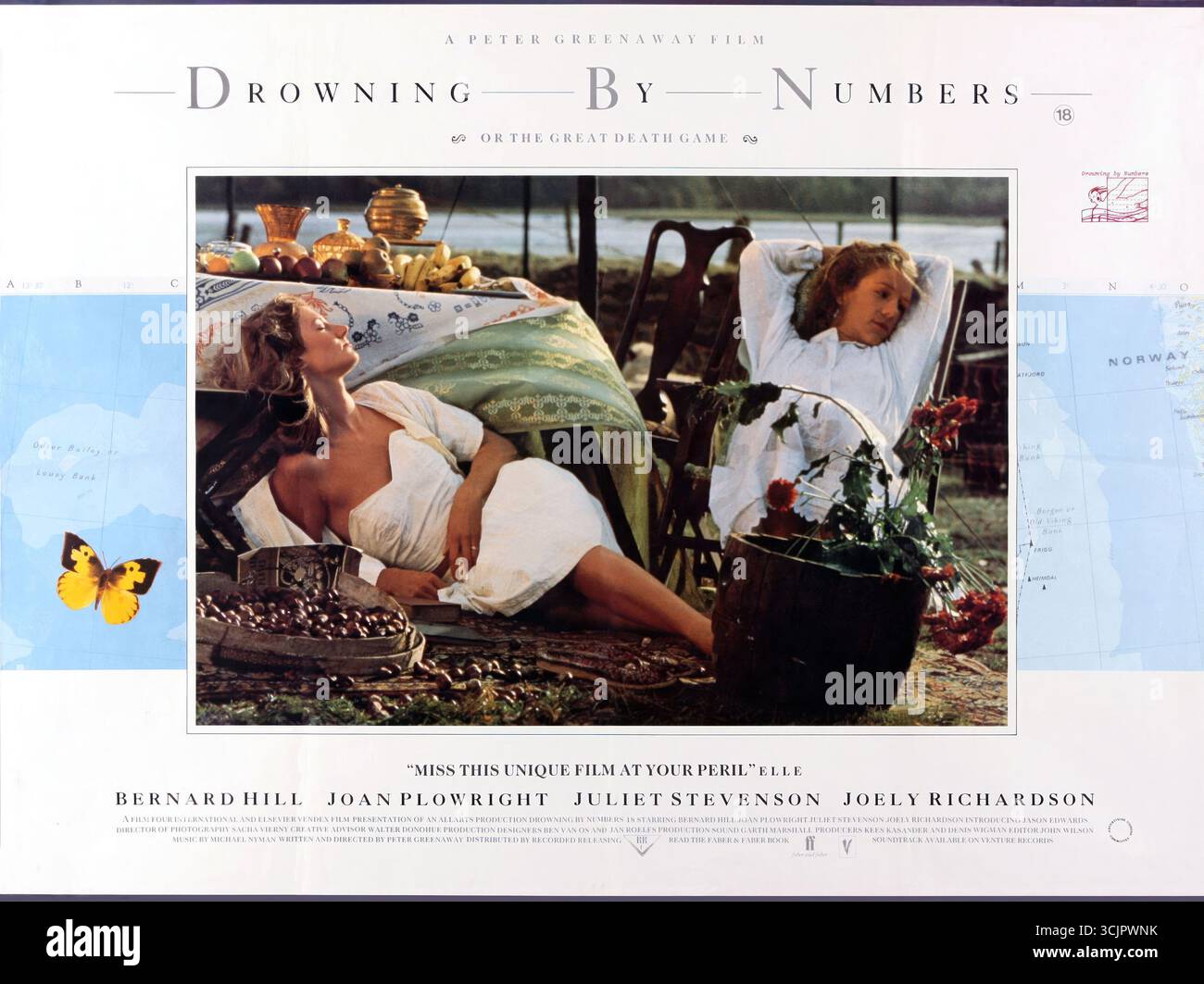 DROWNING BY NUMBERS (1988), directed by PETER GREENAWAY. Credit: FILM ...