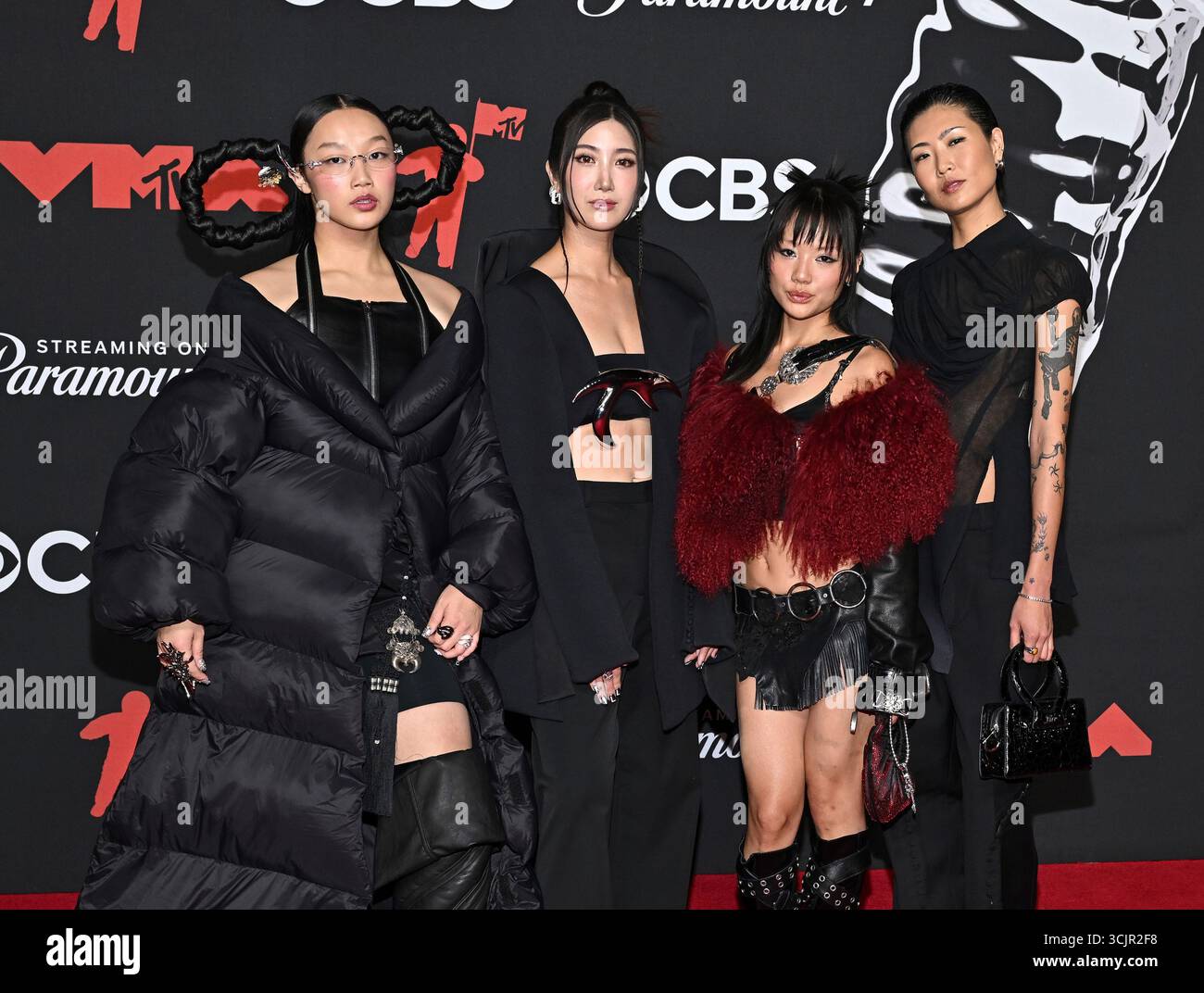 Audrey Nuna, left, Ejae, Rei Ami and May Hong from "KPop Demon Hunters ...