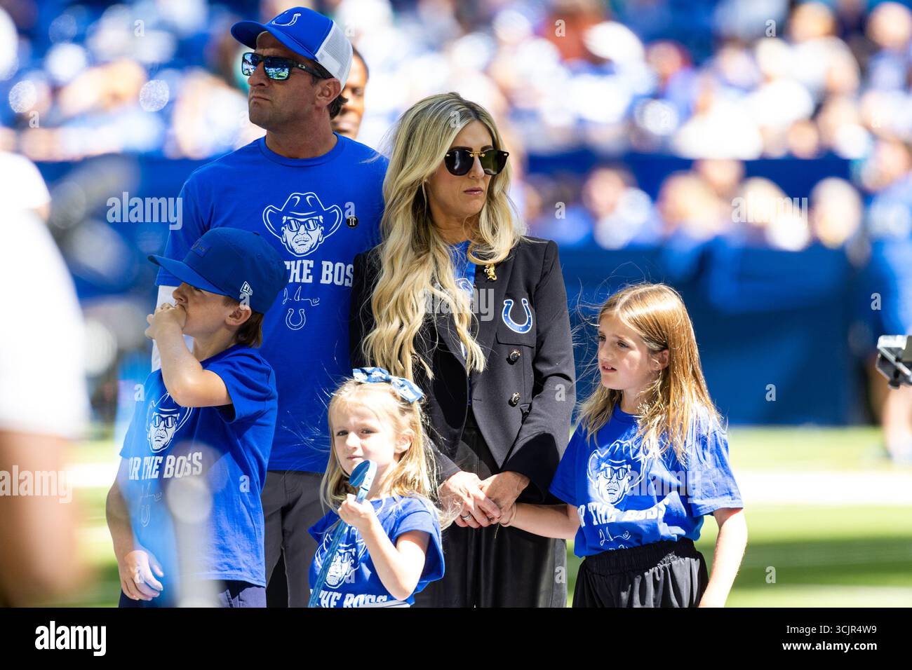 September 07, 2025: Indianapolis Colts owner Casey Foyt and family ...