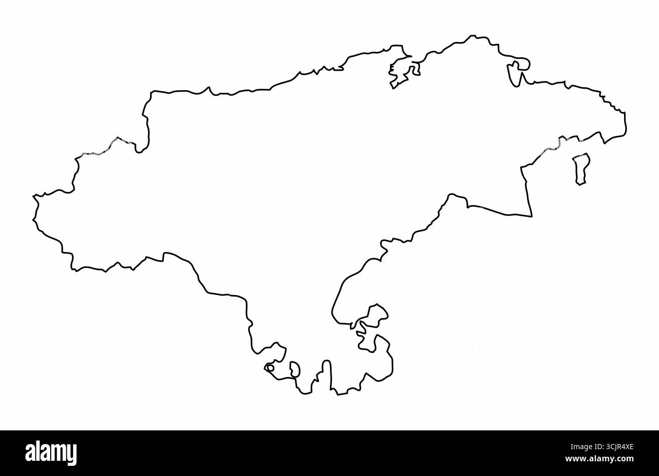 Federal capital territory outline Cut Out Stock Images & Pictures - Alamy