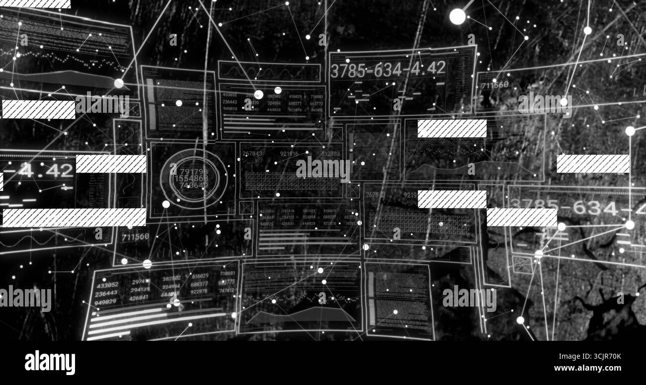 Layered translucent Black and White Stock Photos & Images - Alamy