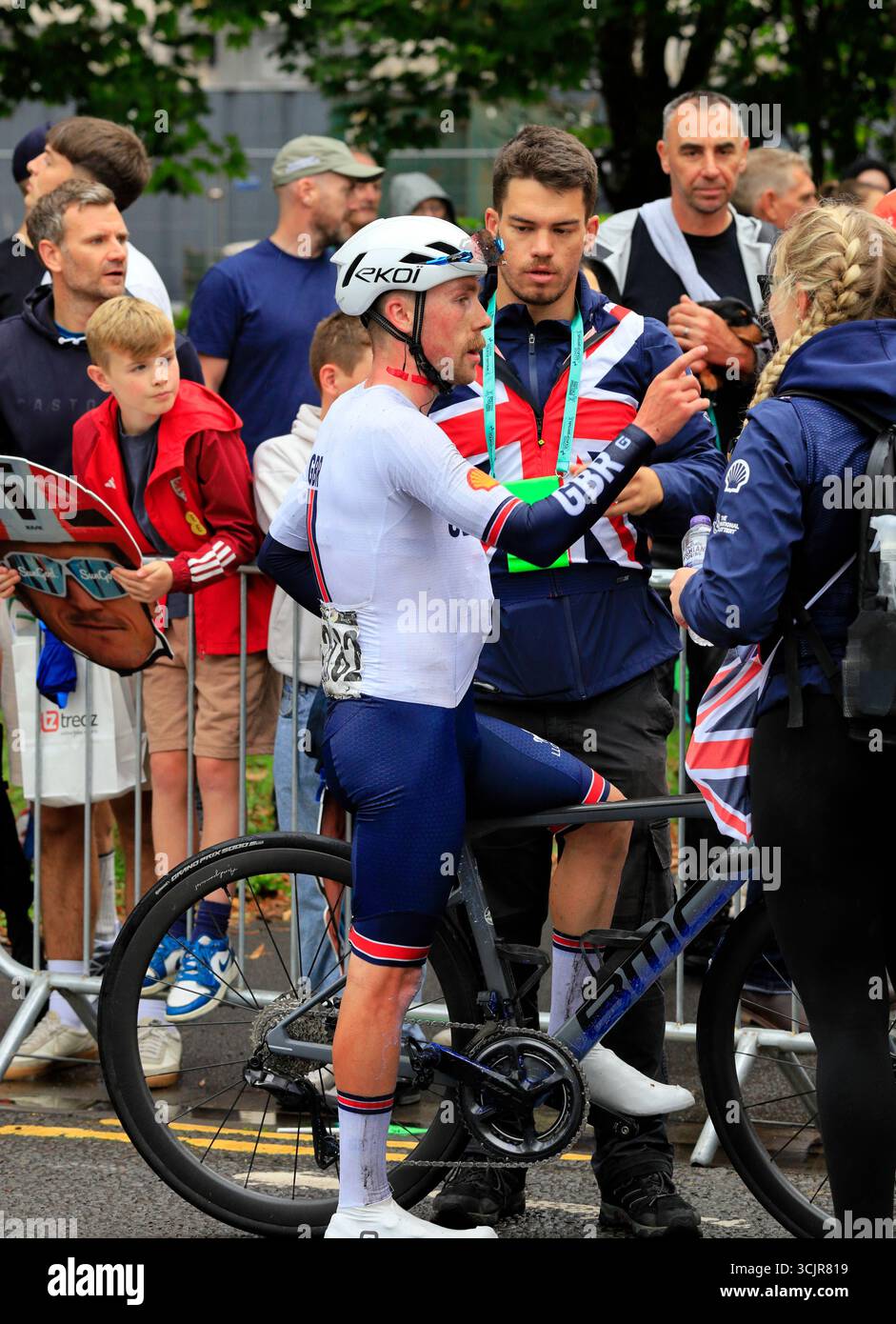 Huw Buck Jones, member of the Team GB cycling team, 2025 Tour of ...