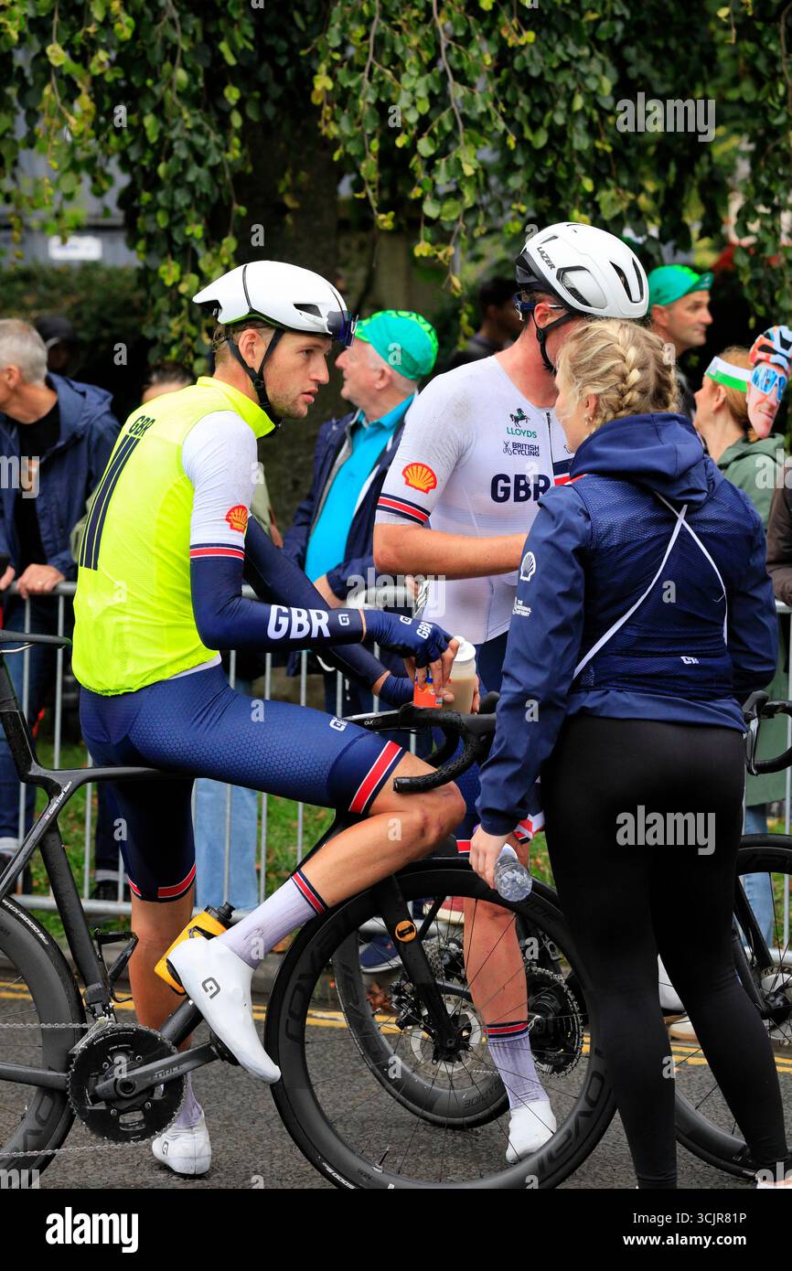 Ben Chilton, member of the Team GB cycling team, 2025 Lloyds Tour of ...