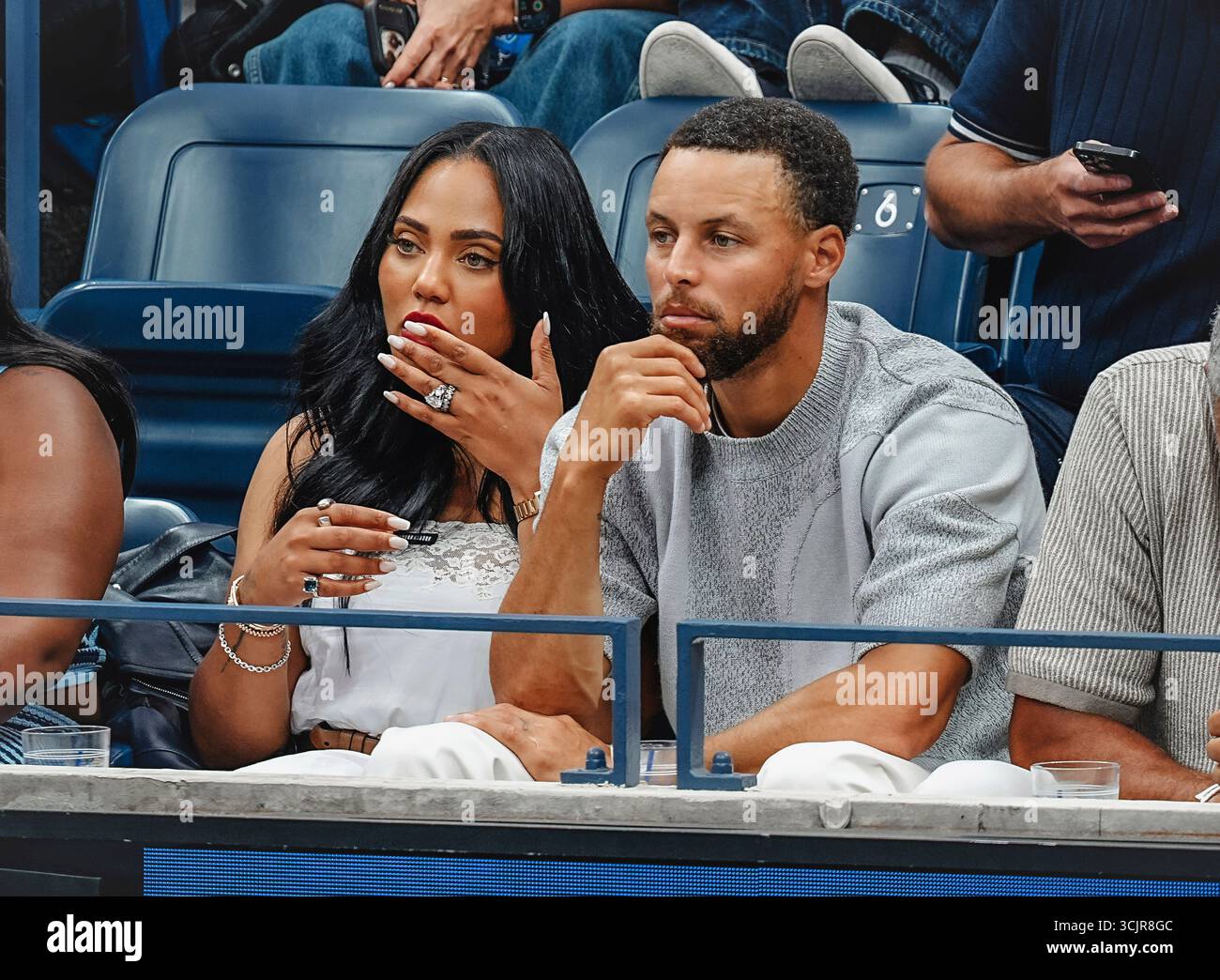 Photo by: XNY/STAR MAX/IPx 2025 9/7/25 Steph Curry and Ayesha Curry ...