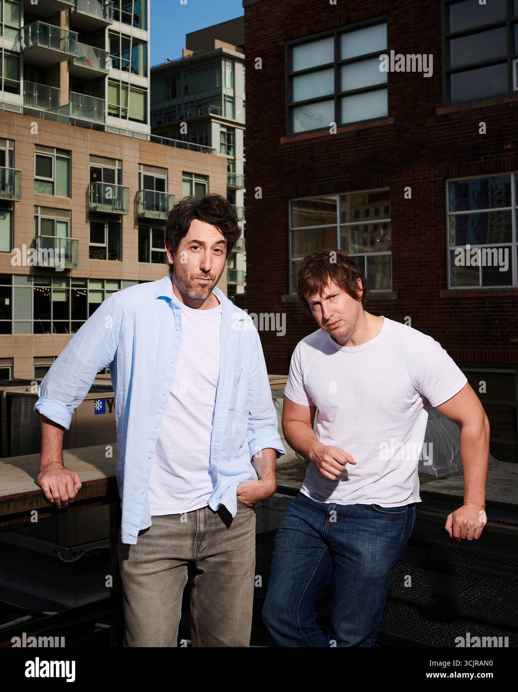 "Nirvanna the Band the Show the Movie" creators Jay McCarrol, left, and ...