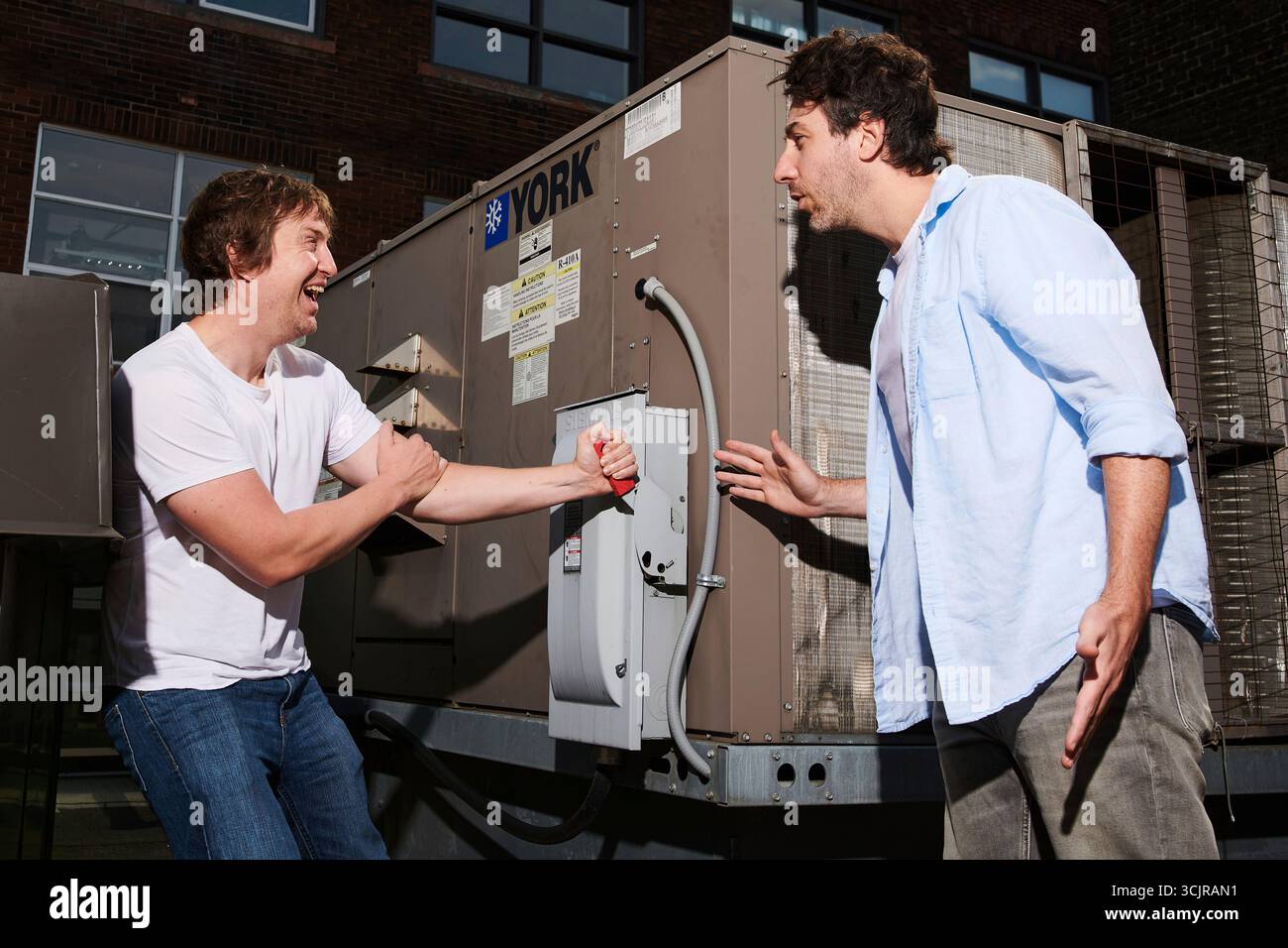 "Nirvanna the Band the Show the Movie" creators Matt Johnson, left, and ...