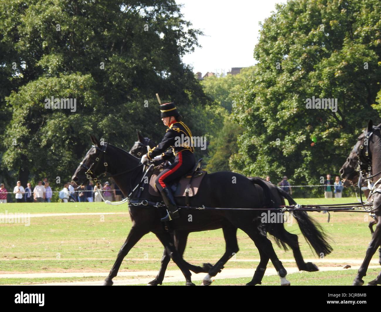 London, UK. 08th Sep, 2025. The King's Troop Royal Horse Artillery have ...