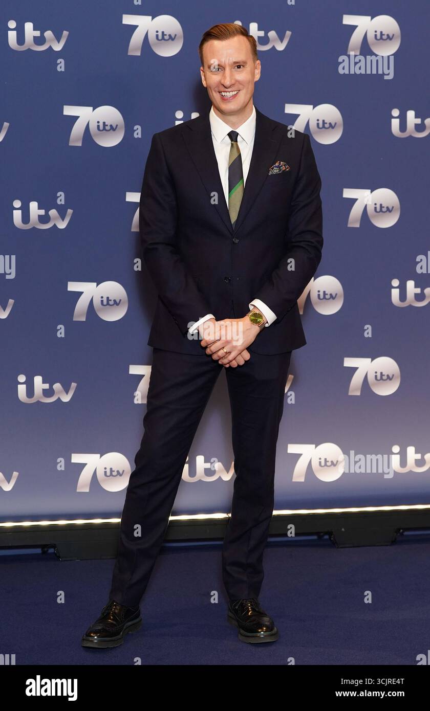 Paul Brand attends the ITV 70th celebration event at the Guildhall in ...