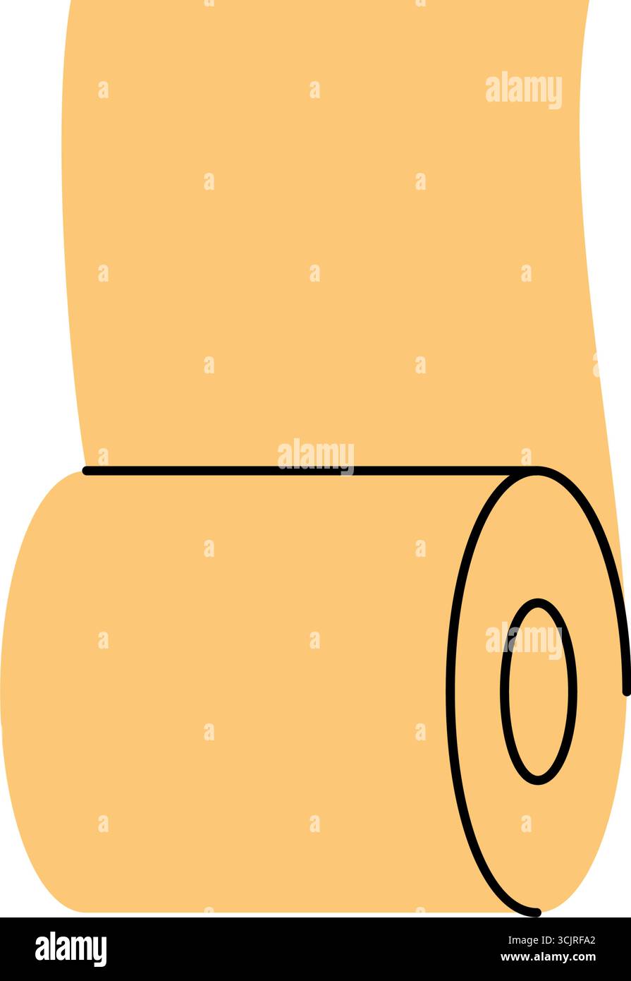 Tissue paper rolls in Stock Vector Images - Alamy