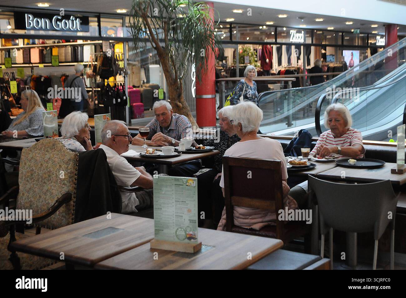 Copenhagen/ Denmark/08 september 2025/.Senior citizen enjoy out door ...
