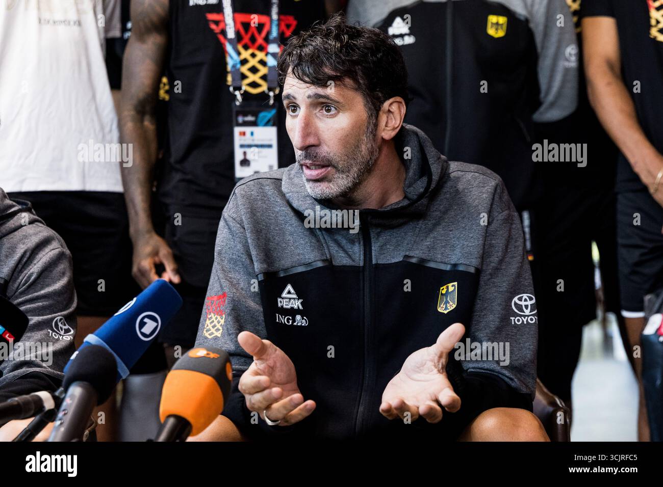 Alex Mumbru (Bundestrainer Deutschland) FIBA EuroBasket 2025 ...