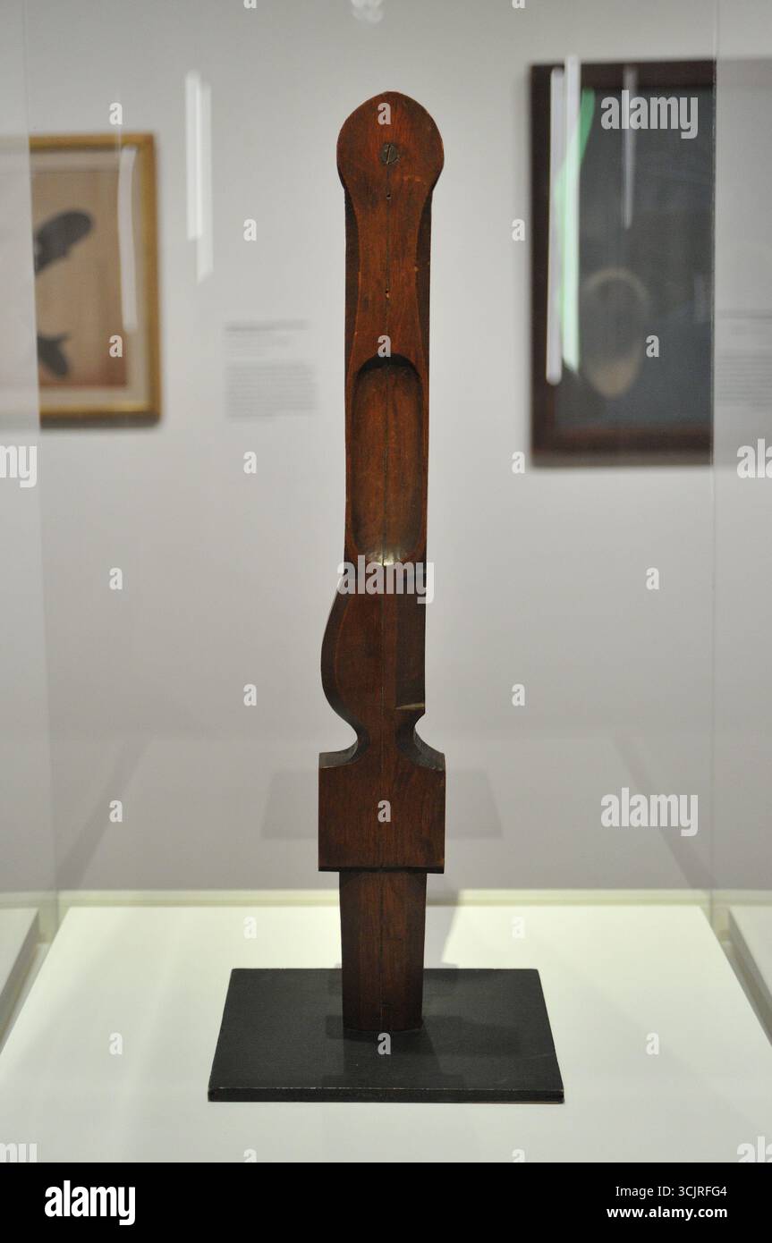 By Itself II, 1918, by Man Ray on display in the Man Ray When Objects ...