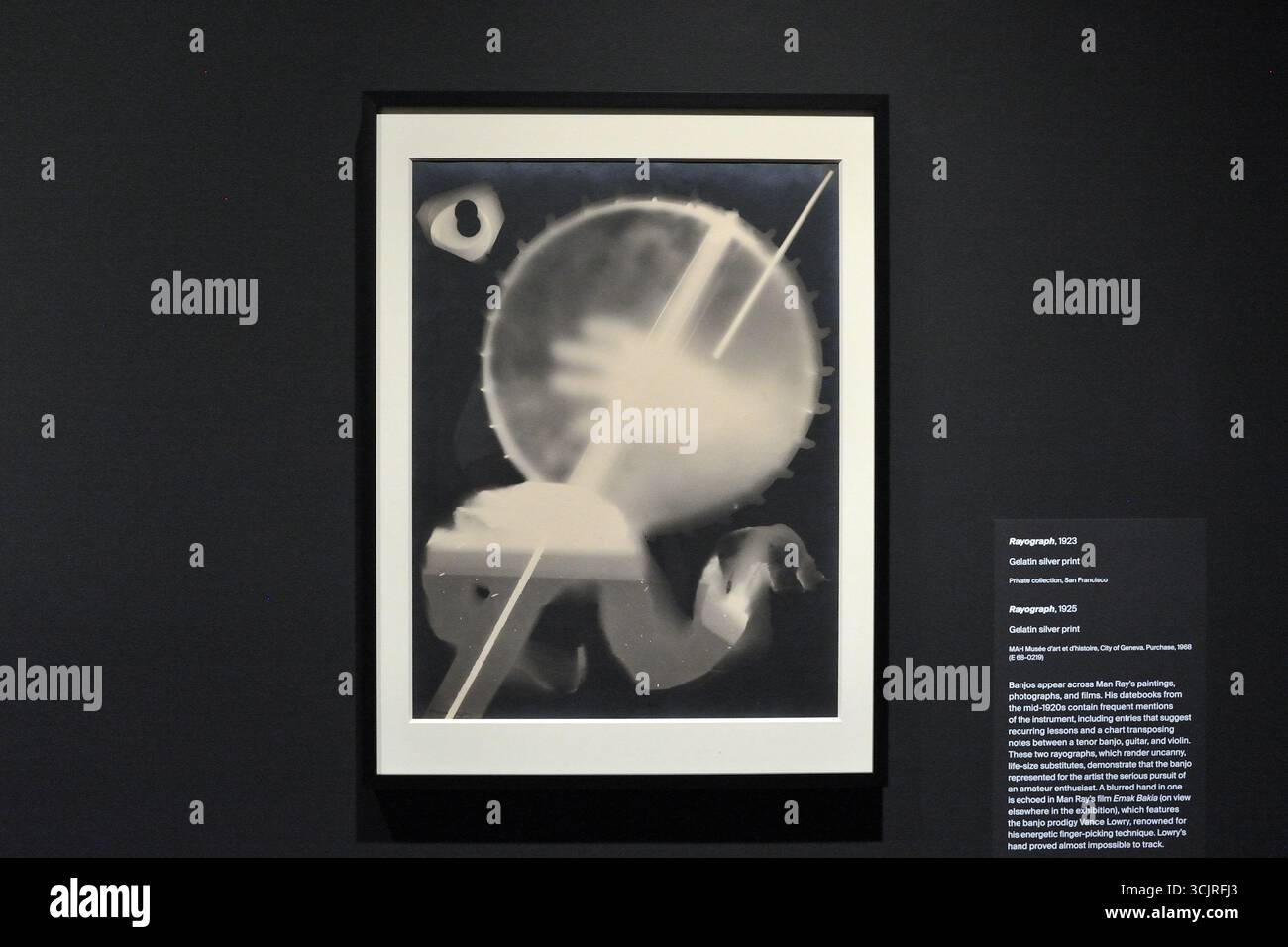 Rayograph, 1925, by Man Ray on display in the Man Ray When Objects ...