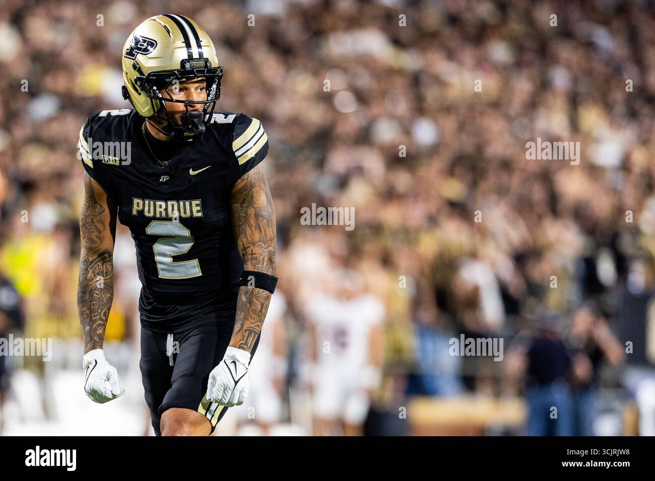 September 06, 2025: Purdue wide receiver Michael Jackson III (2) during ...