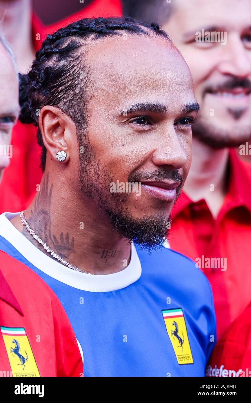 Lewis Hamilton of United Kingdom and Scuderia Ferrari HP SF-25 (44 ...