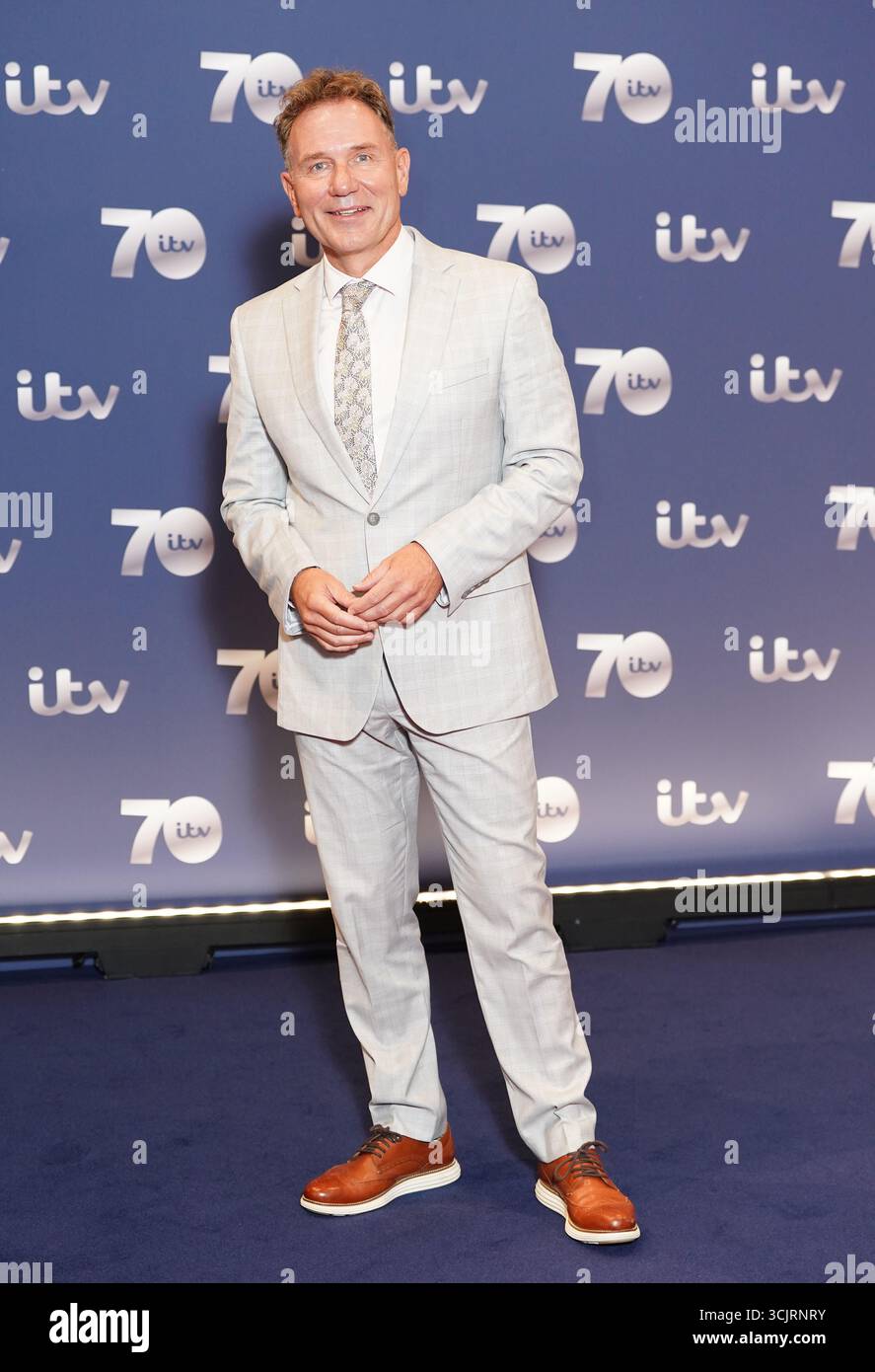 Richard Arnold attends the ITV 70th celebration event at the Guildhall ...