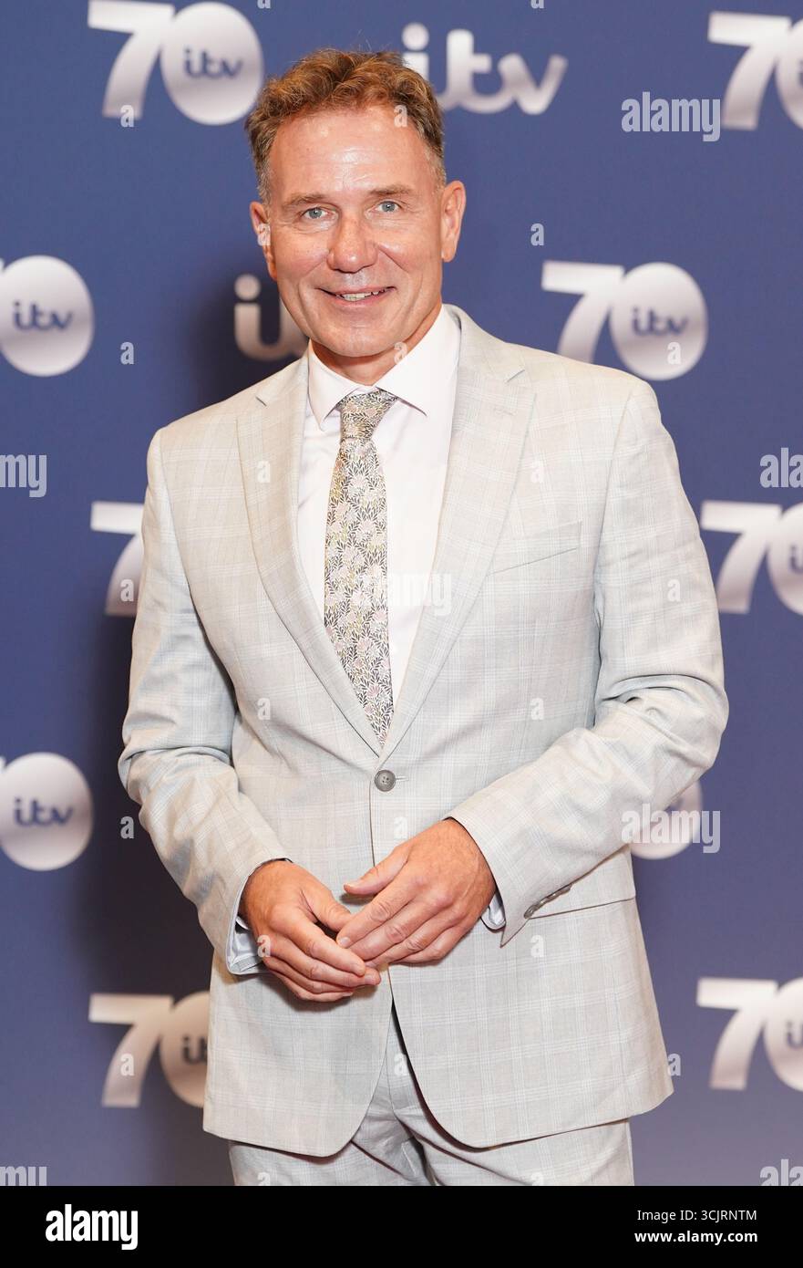 Richard Arnold attends the ITV 70th celebration event at the Guildhall ...