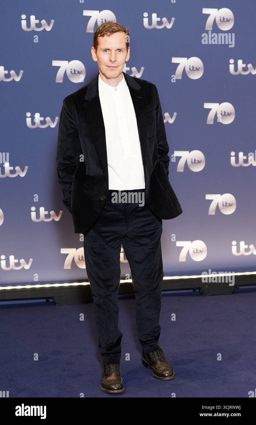 Shaun Evans attends the ITV 70th celebration event at the Guildhall in ...